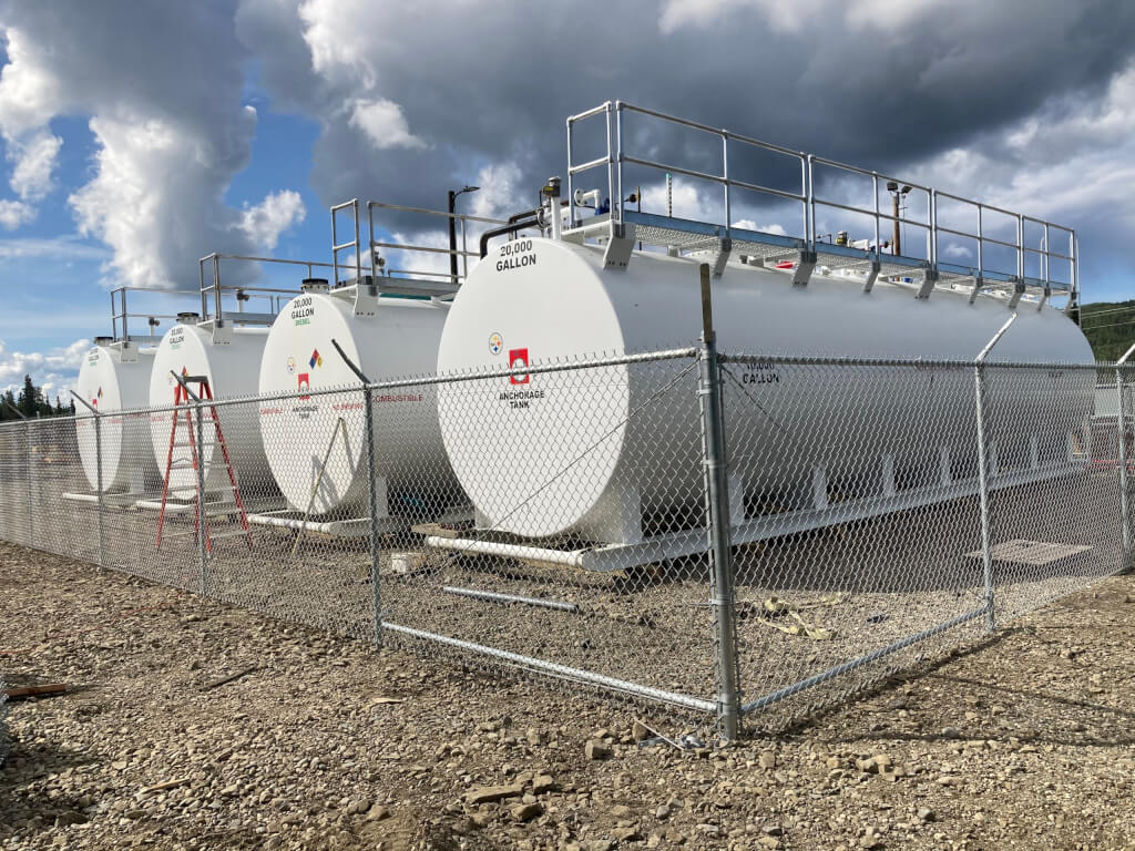 Hughes Concludes Tank Farm Construction – Tanana Chiefs Conference