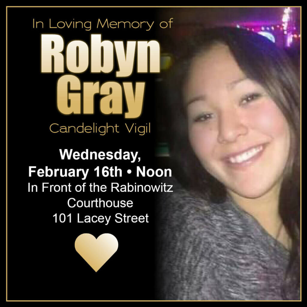 Community Vigil for Robyn Gray – Tanana Chiefs Conference