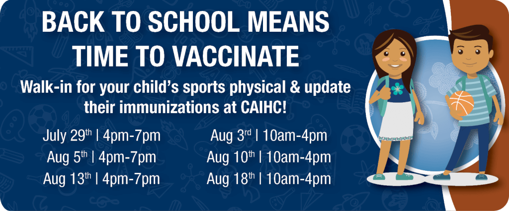 Back-to-School Clinic – Tanana Chiefs Conference